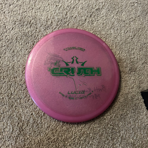 Disc Golf Dye Tracker